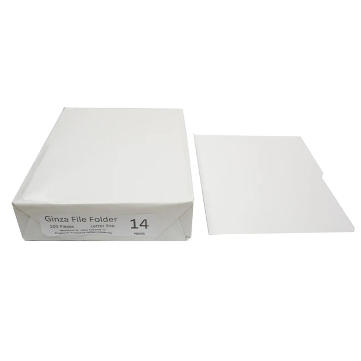 Ginza White Folder – OneClick Philippines